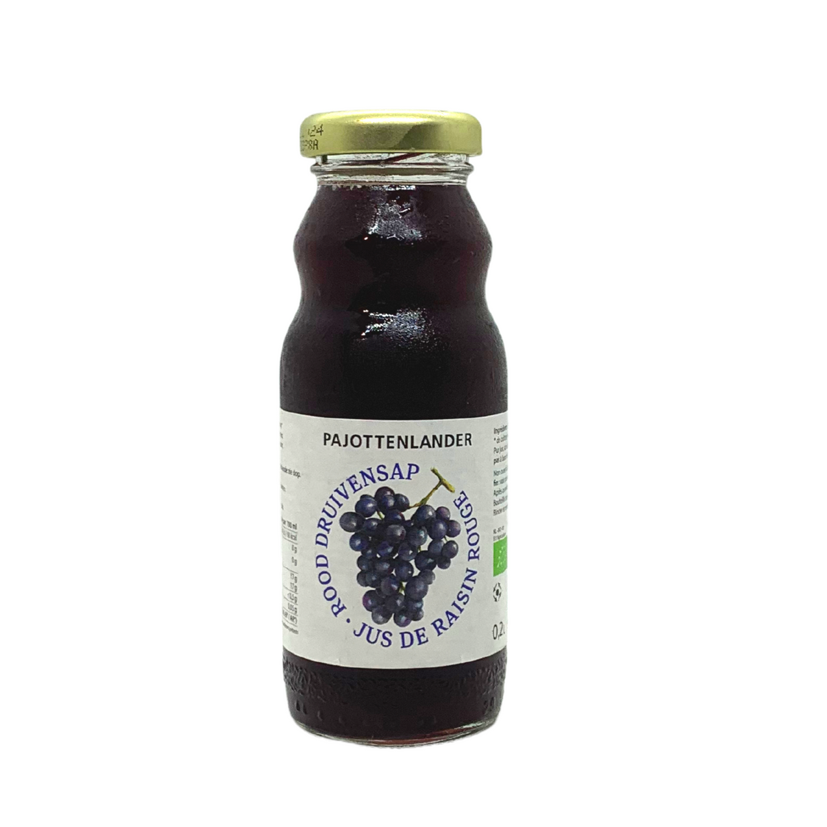 Jus de raisin (0,2L) - Pajottenlander - Bio | Rue Juliette
